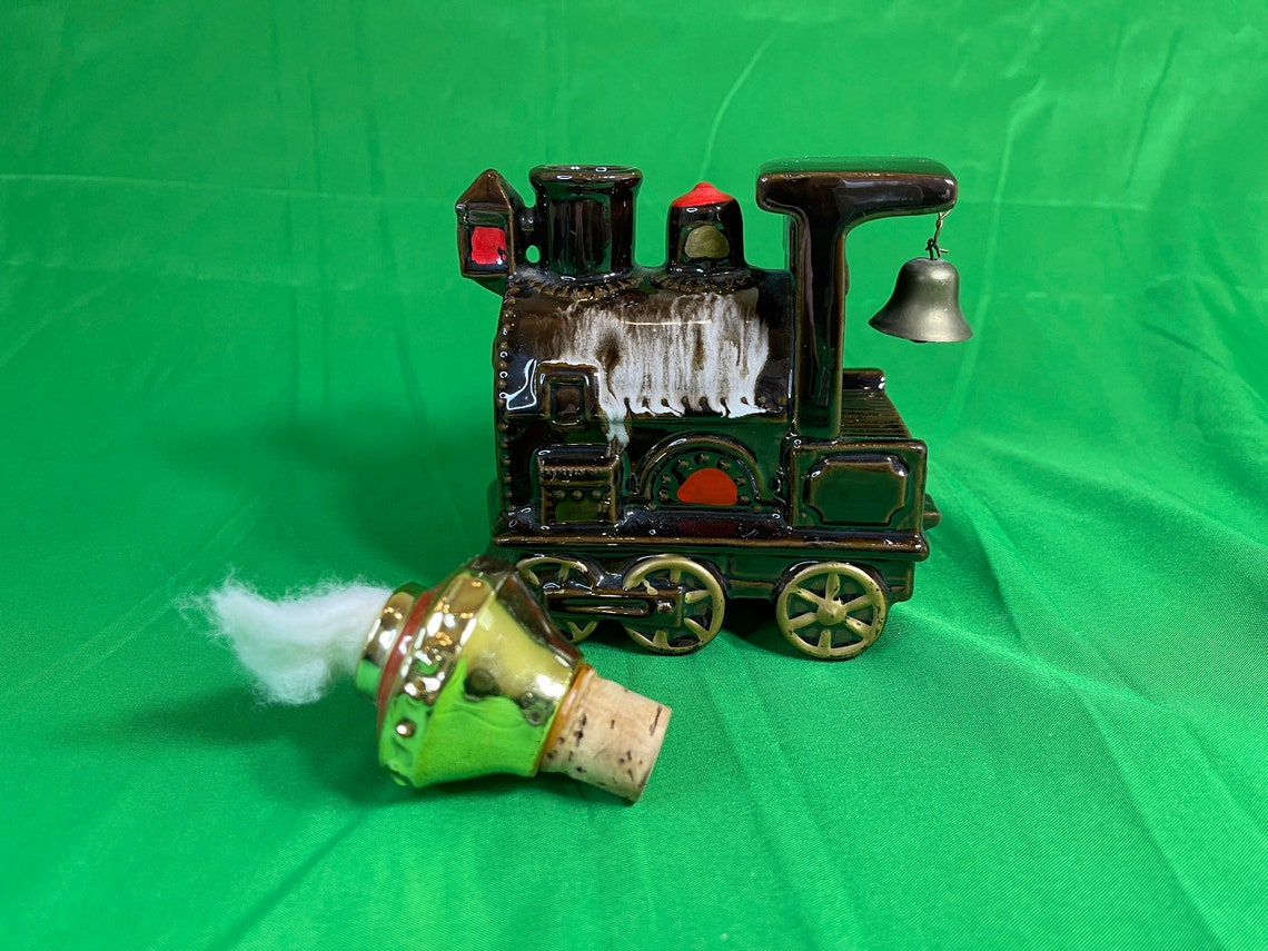 Vintage Japanese 1960s Ceramic Train Whiskey Decanter With - Etsy