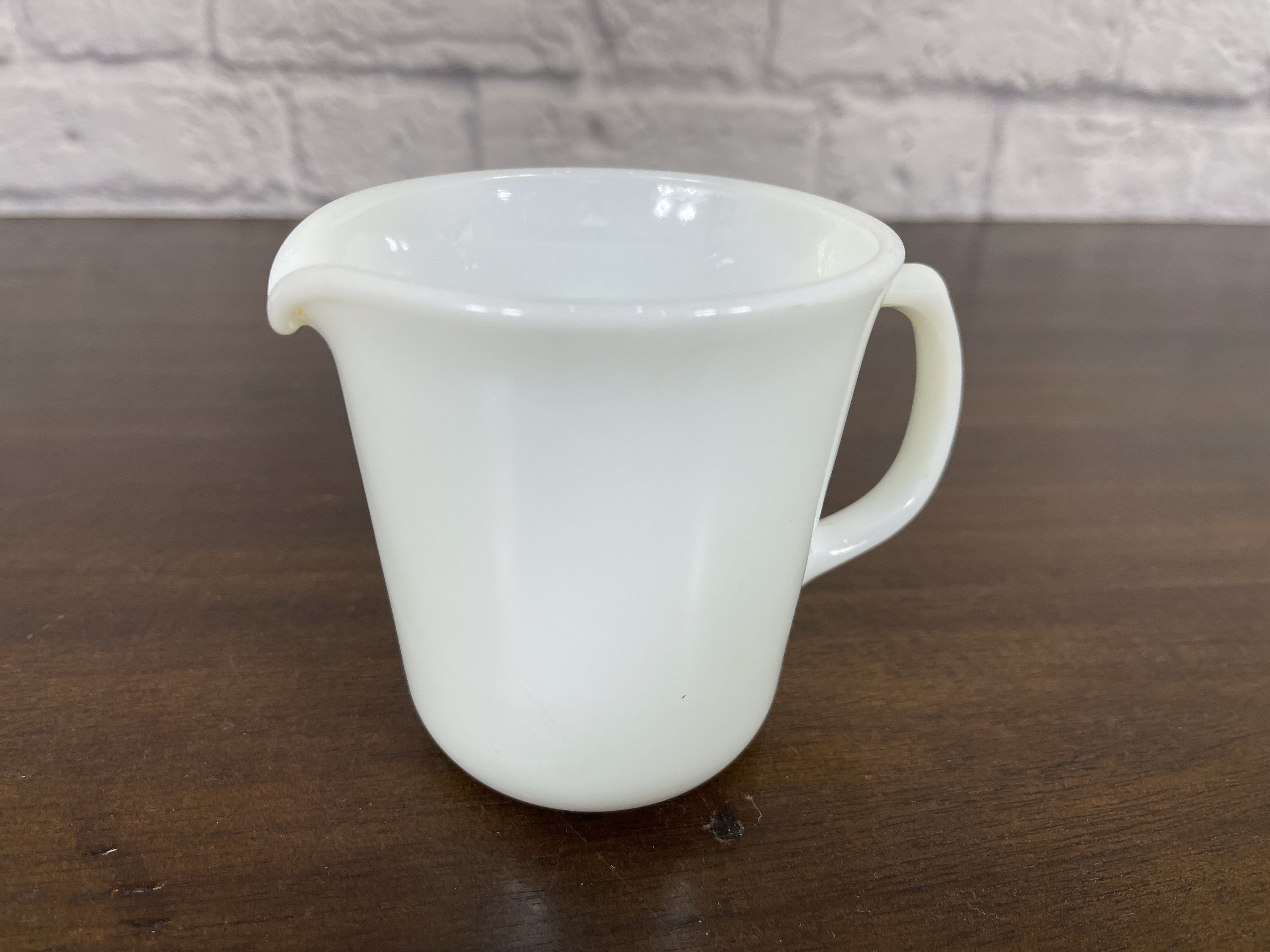 Vintage Pyrex White Milk Glass Creamer - Etsy