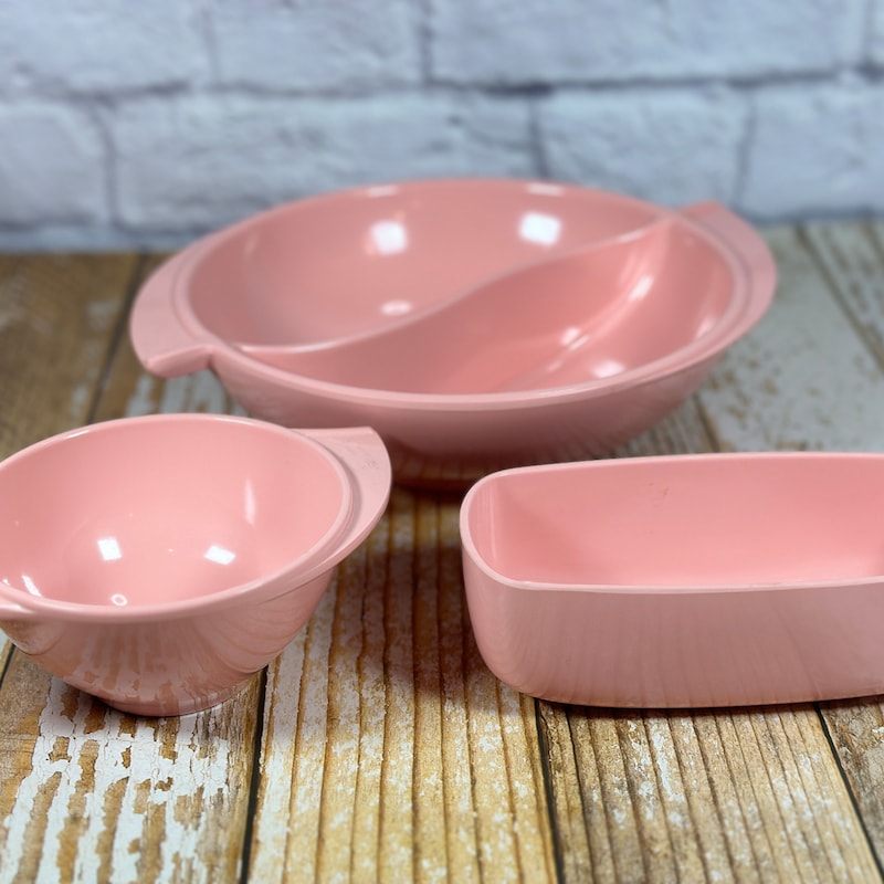 Pink Melmac - Etsy