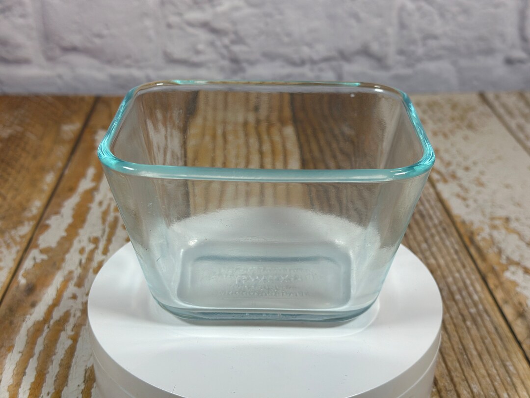 Vintage 1980s Small Pyrex Blue Glass Rectangular Baking Dish - Etsy