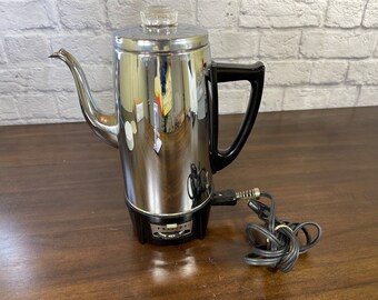 Electric Percolator Vintage - Etsy