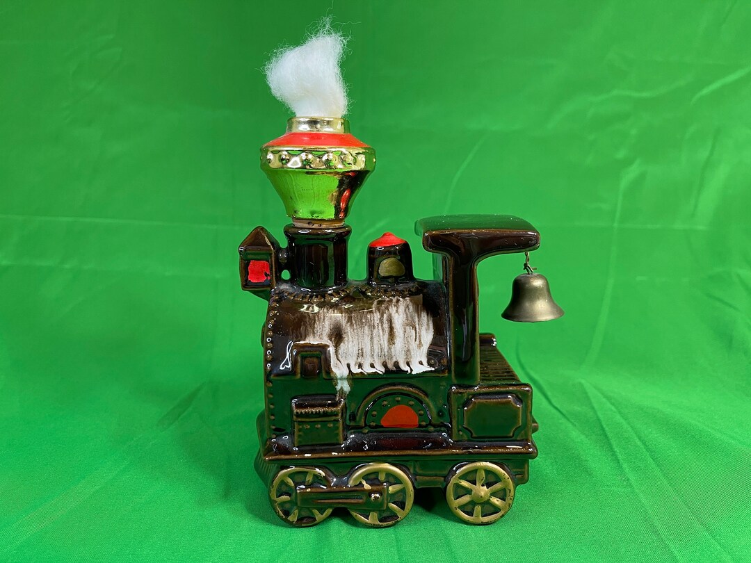 Vintage Japanese 1960s Ceramic Train Whiskey Decanter With Realistic ...