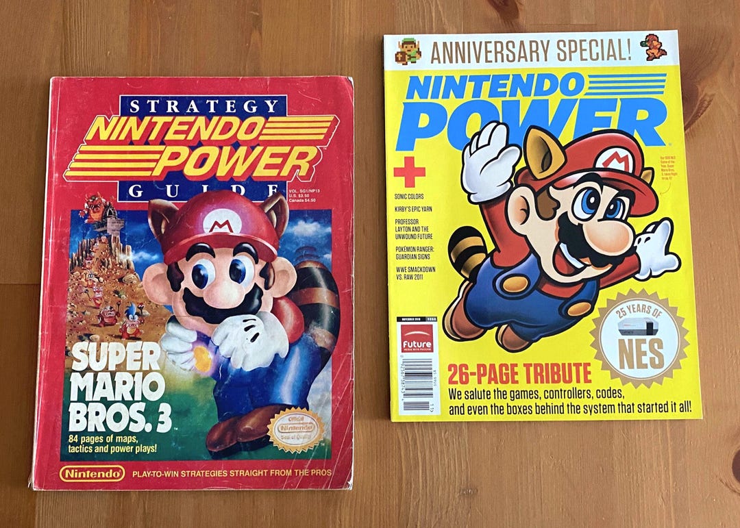 Nintendo Power Super Mario Bros. 3 Strategy Guide + Anniversary Edition ...