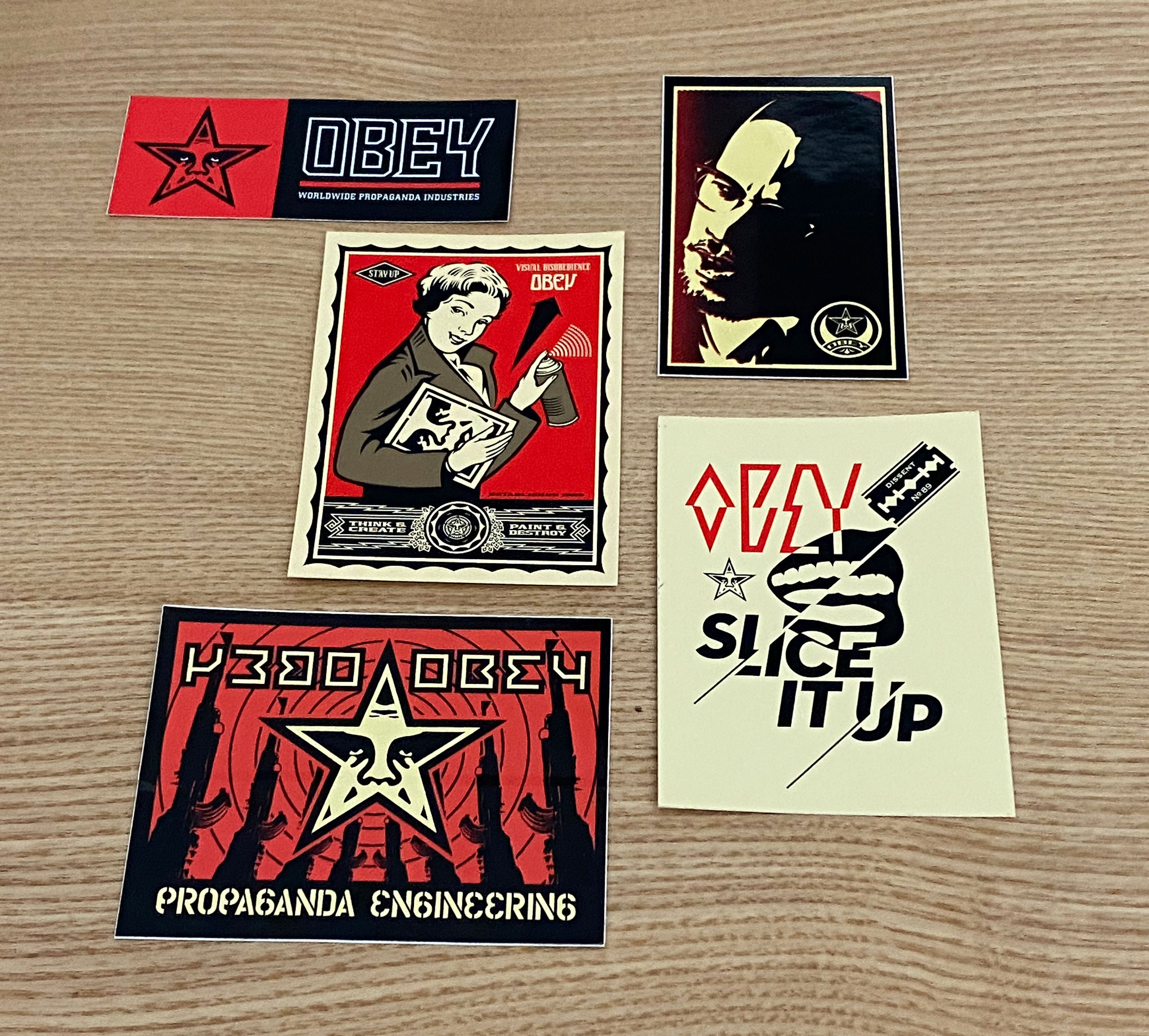 Art & Collectibles Collectibles OBEY small sticker pack Memorabilia ...