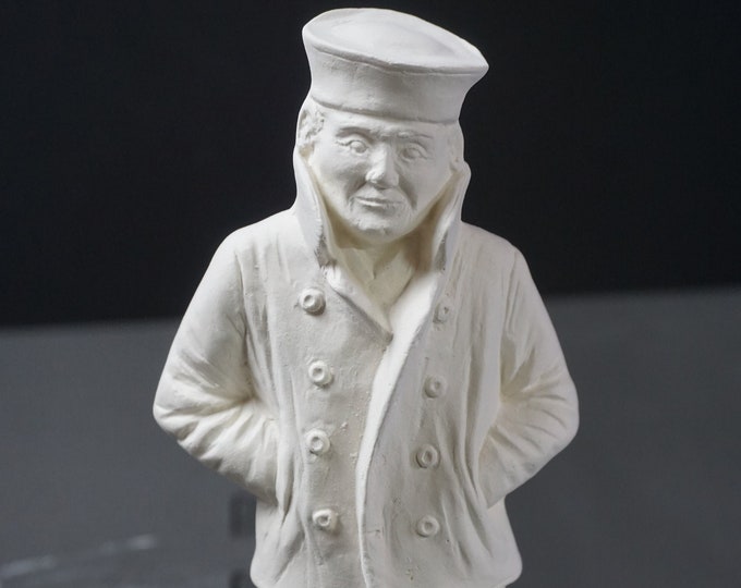 Unpainted Ceramic Bisque, Sailor - Etsy