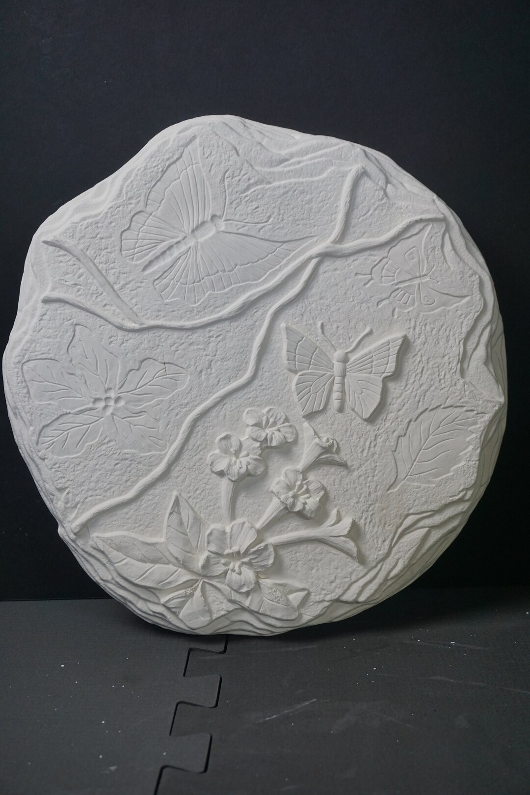 Unpainted Ceramic Bisque, Butterfly Plaque - Etsy