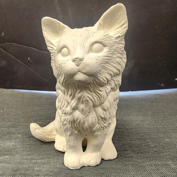 Ceramic Kitten - Etsy