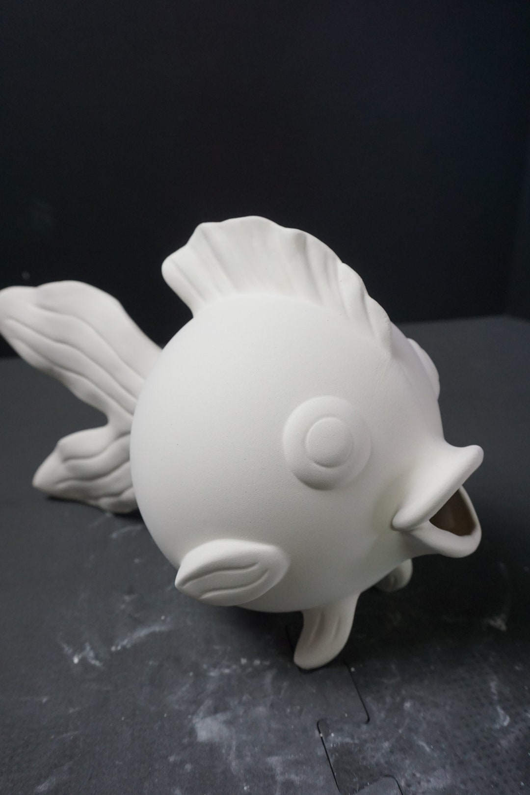 Unpainted Ceramic Bisque, Large Goldfish - Etsy