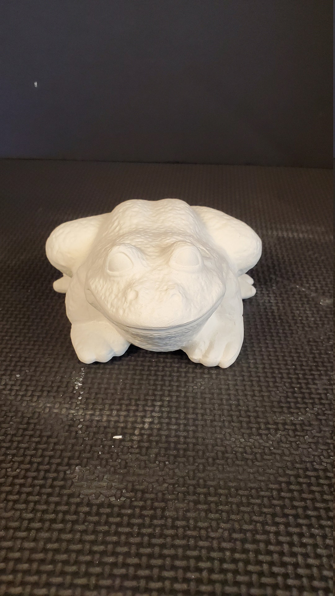 Unpainted Ceramic Bisque, Small Garden Frog - Etsy
