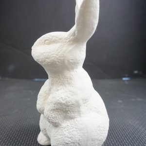 Unpainted Ceramic Bisque, Standing Rabbit - Etsy