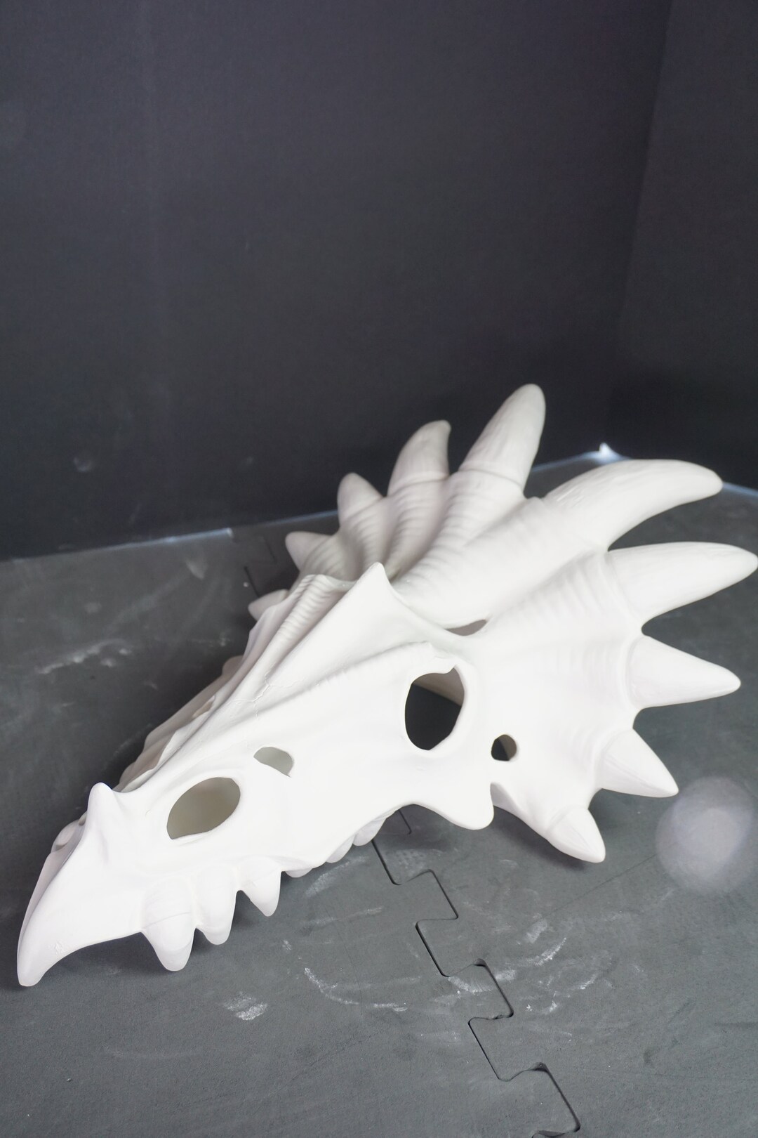 Unpainted Ceramic Bisque, Skull - Etsy