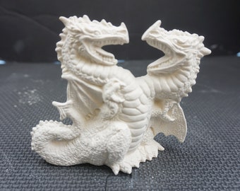 Ceramic Dragon Unpainted - Etsy