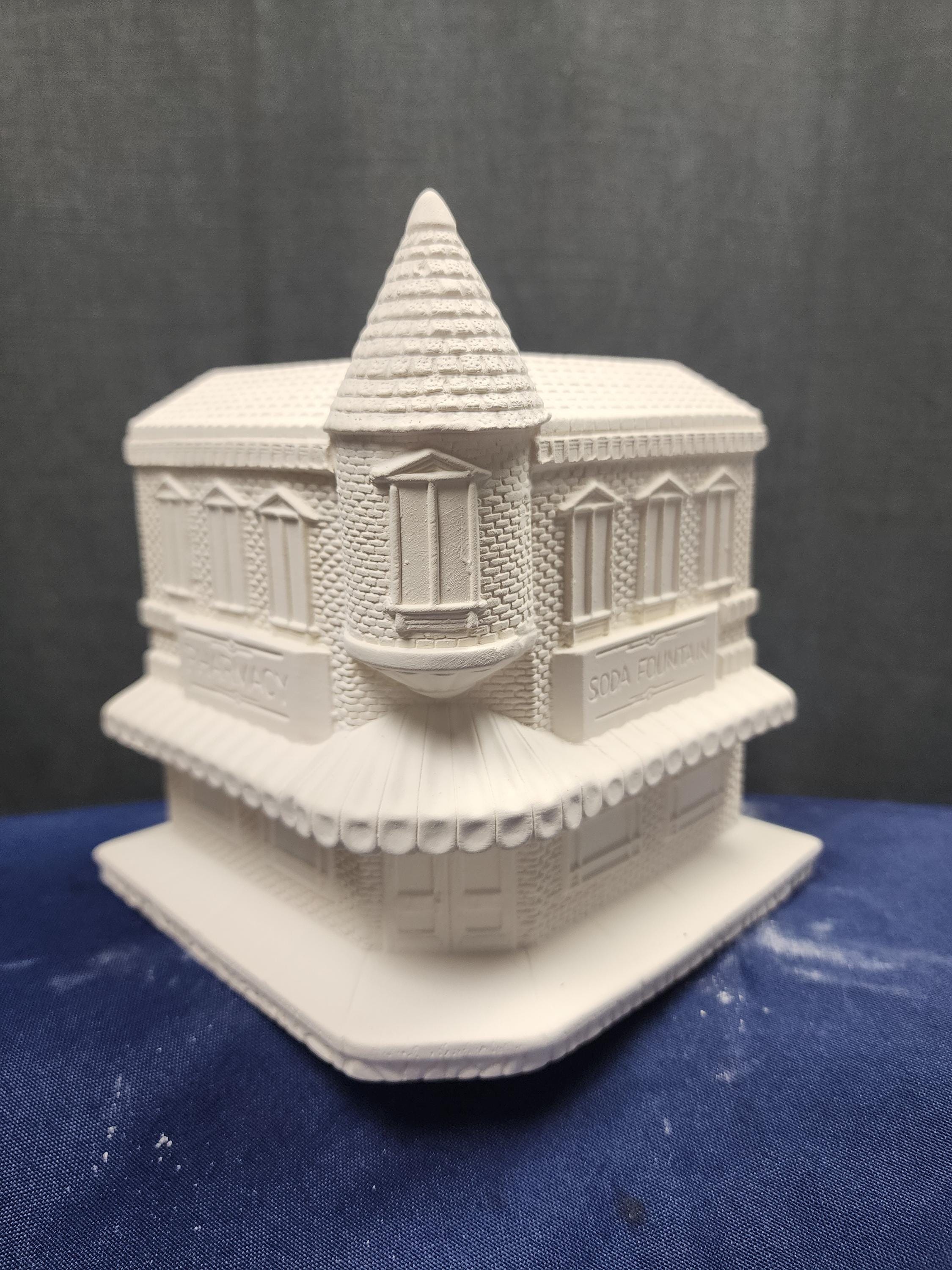 Unpainted Ceramic Bisque, Corner Store - Etsy