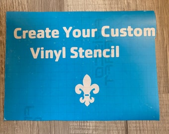 Adhesive Letter Stencils - Etsy