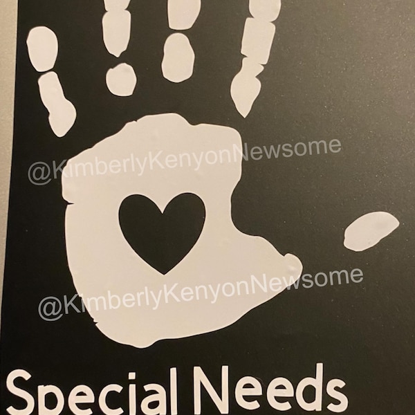 Special Needs Decals - Etsy