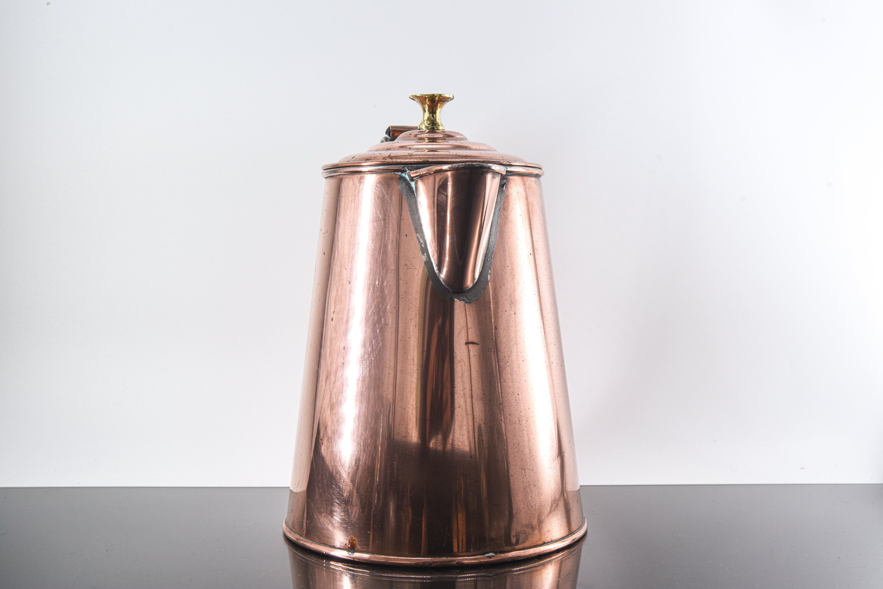 Vintage Copper Hot Water Jug Antique Metal Watering Can - Etsy