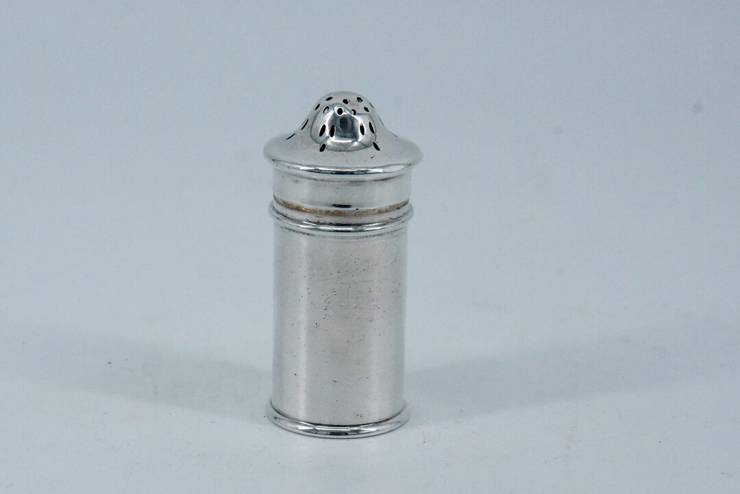 Antique EP Silver Pepper Pot - Etsy