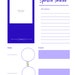 Spiritual Timeline Template (blue) - Etsy