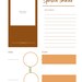 Spiritual Timeline Template (brown) - Etsy