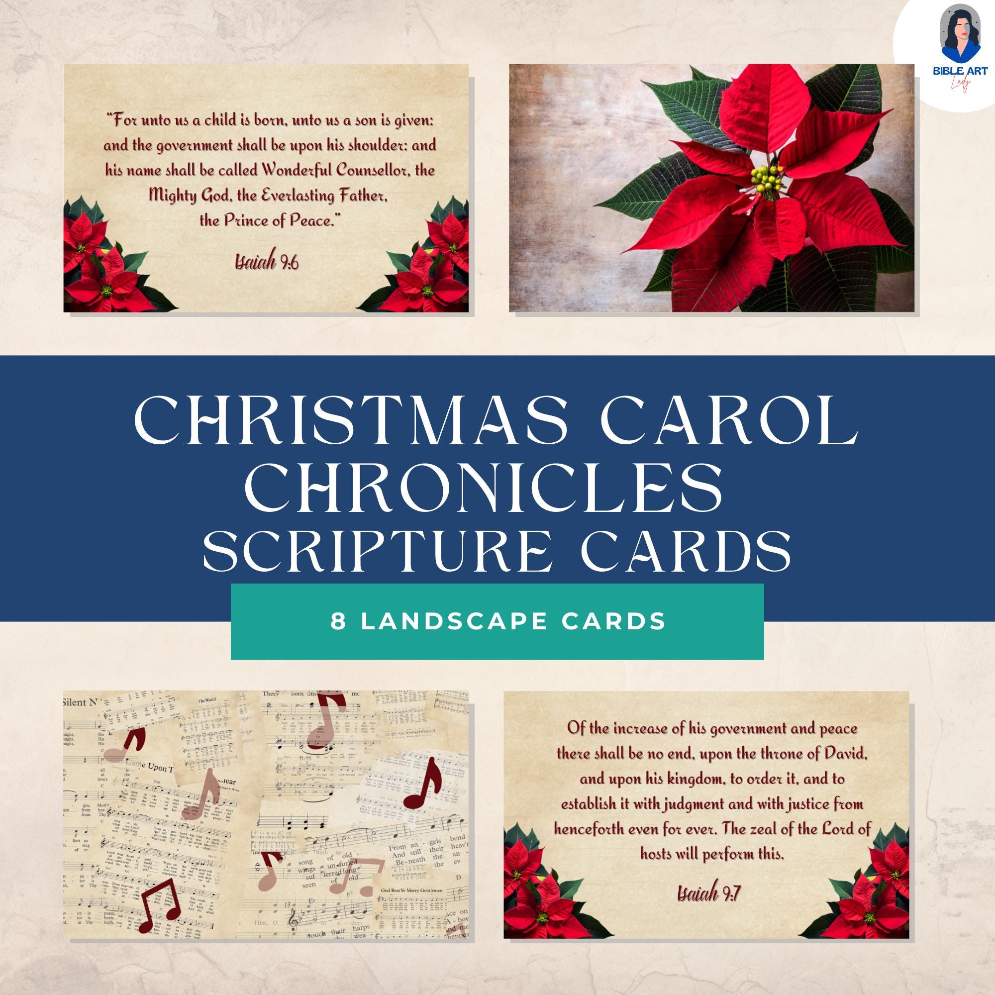 Christmas Carol Chronicles Cards - Etsy