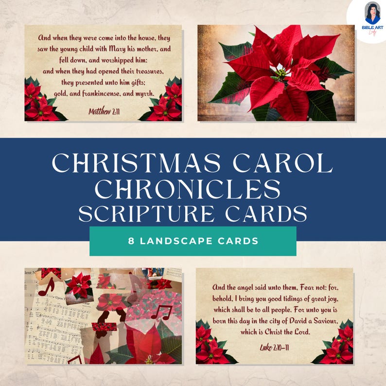 Christmas Carol Chronicles Cards - Etsy