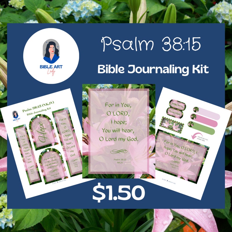 Bible Journal Kit - Etsy