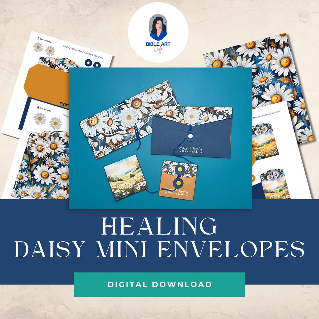 Healing - Daisy Envelopes - Etsy