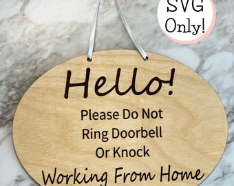 Working From Home Svg - Etsy