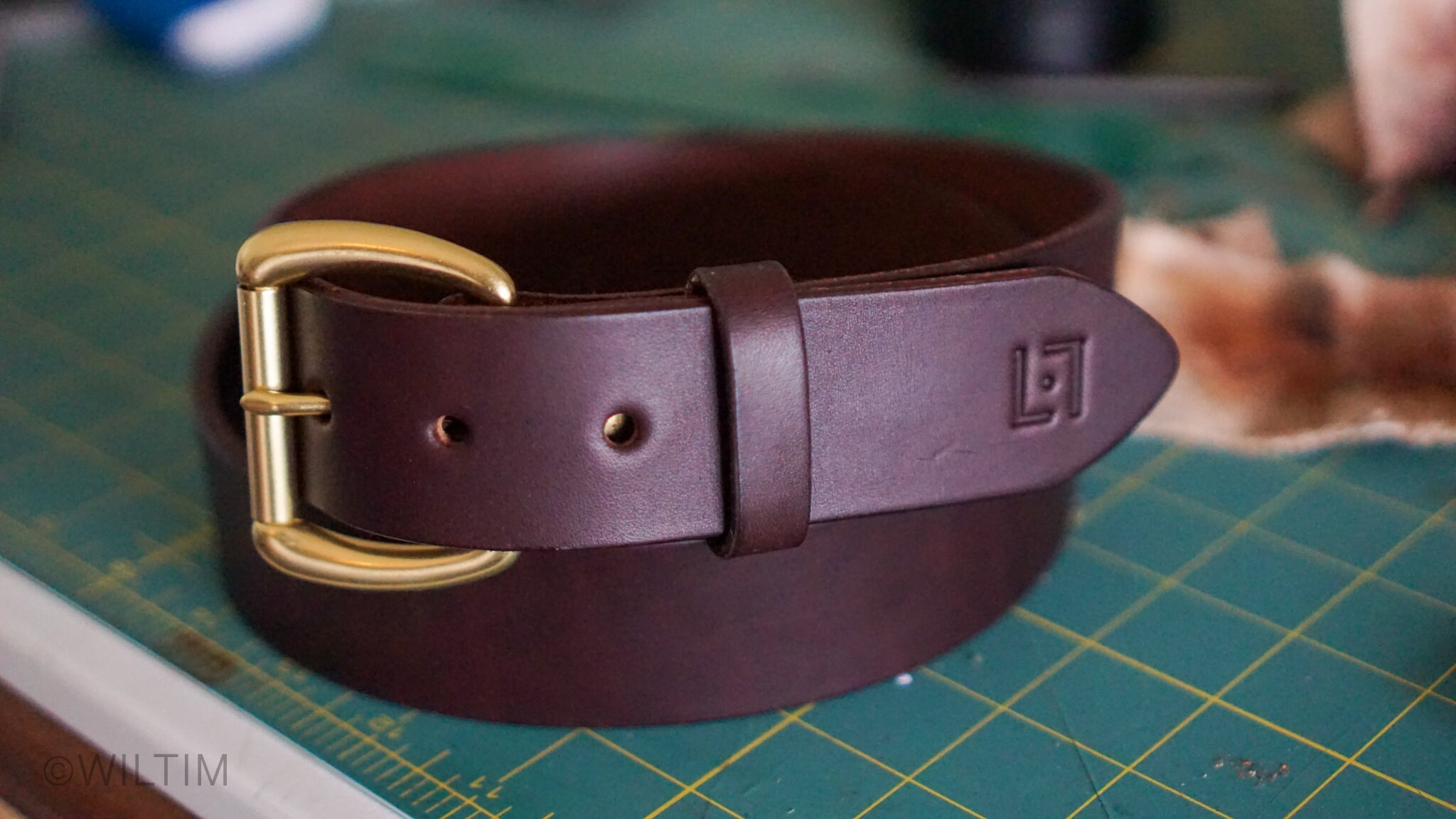 Full Grain Leather Belt: 1.5" Wickett and Craig or J&FJ Bakers Leather ...