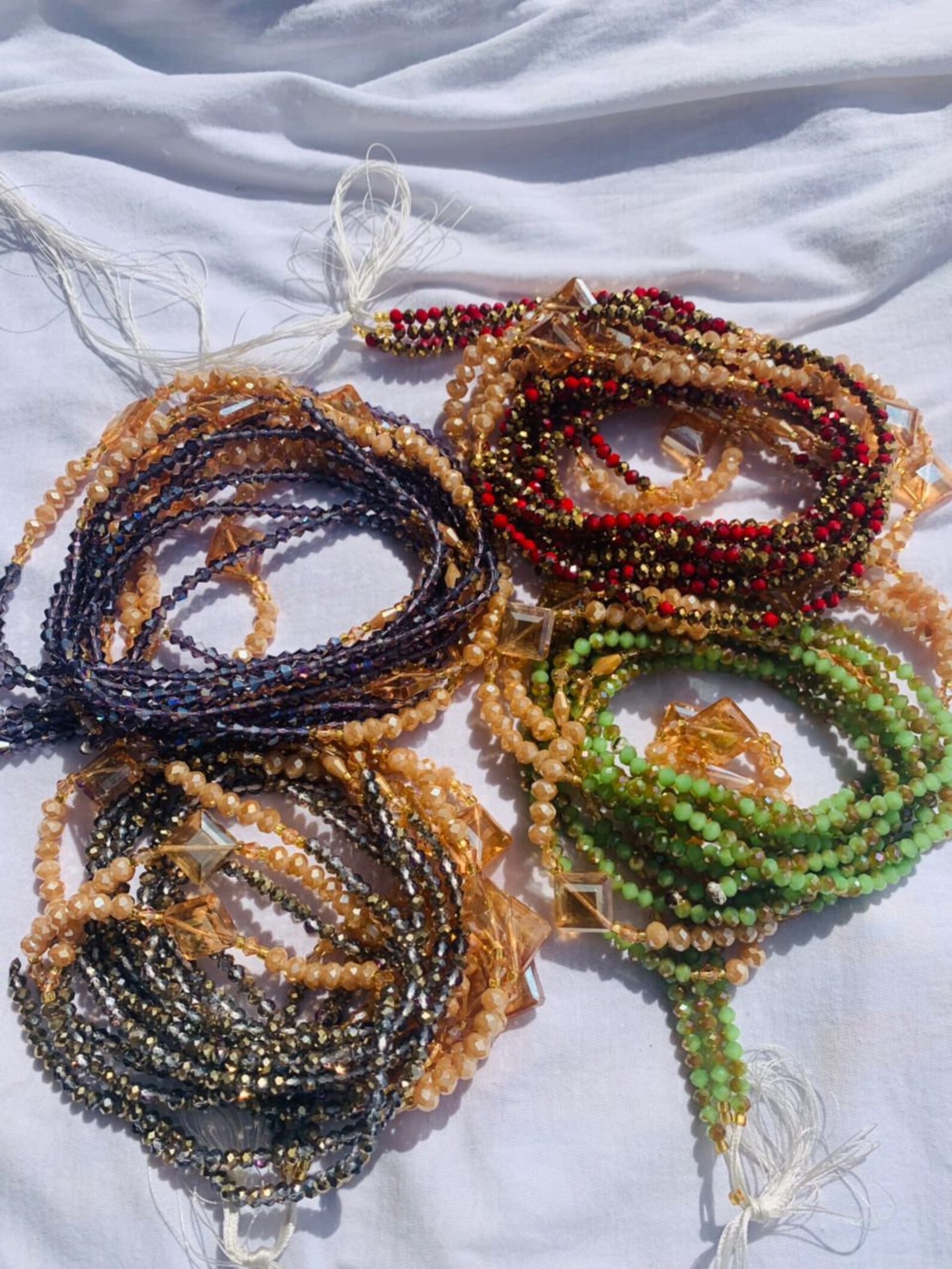 Crystal Waist Beads/ Woman Waist Beads/ Waist Beads/ Ghanaian - Etsy