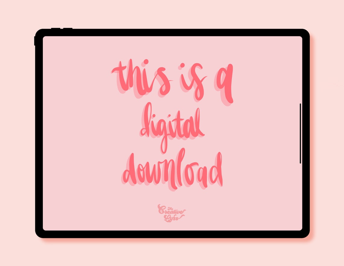 Sadie Shadow Lettering Brushes for Procreate | Brush Set X3 ...