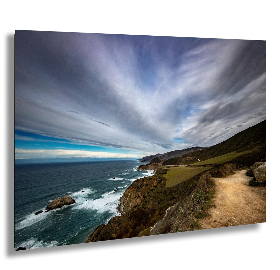 Big Sur California Coastline Wall Art – Highway 1 Scenic Ocean Home ...