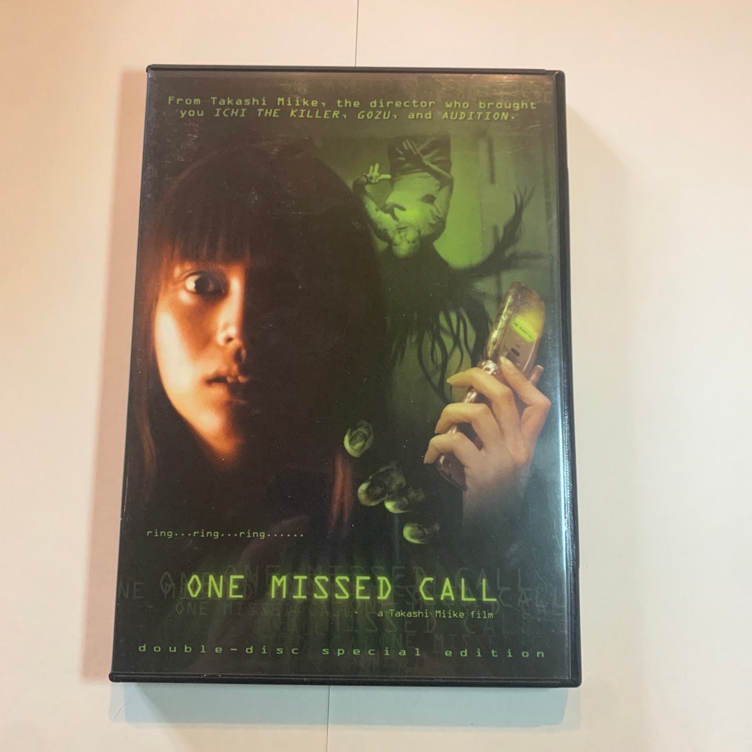 One Missed Call DVD Takashi Miike, J-horror Film, 2003, Double Disc ...