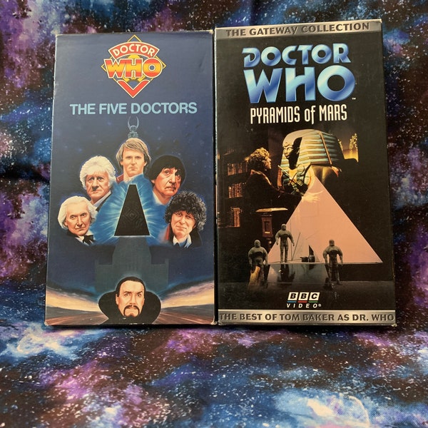 Doctor Who Vhs Tapes - Etsy