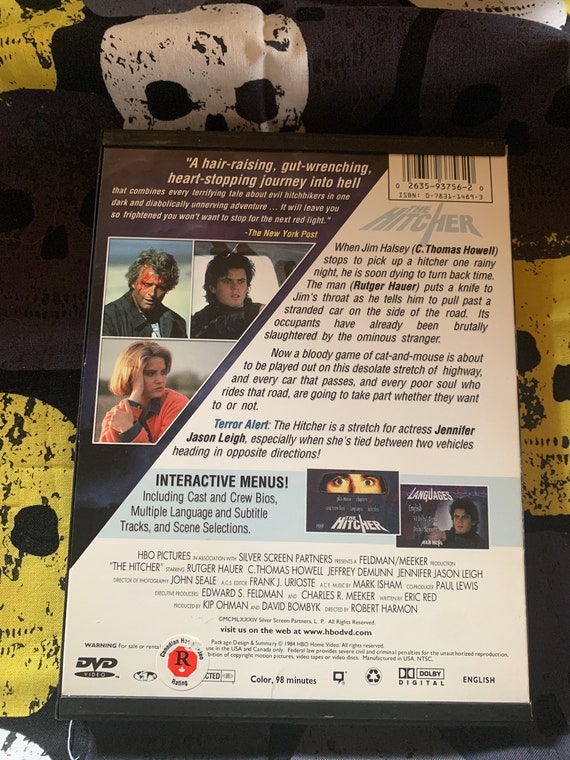 The Hitcher 1986 Dvd
