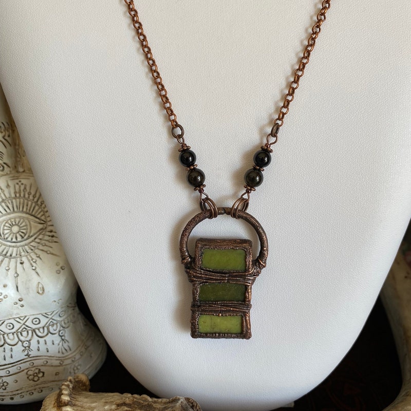 Serpentine Necklace - Etsy