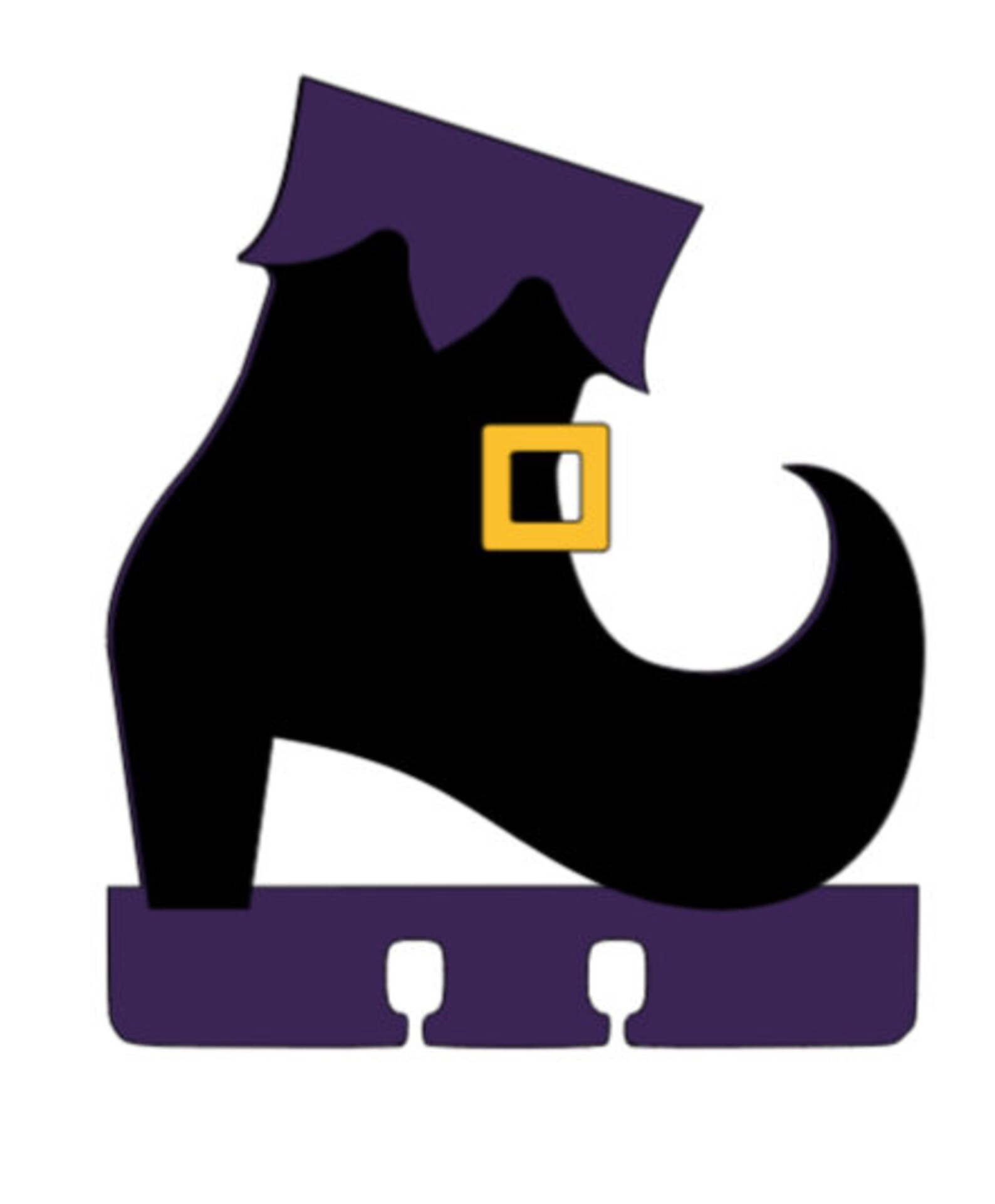 Witch Boot Memory Dex Card, Digital, Cut File SVG, PNG - Etsy