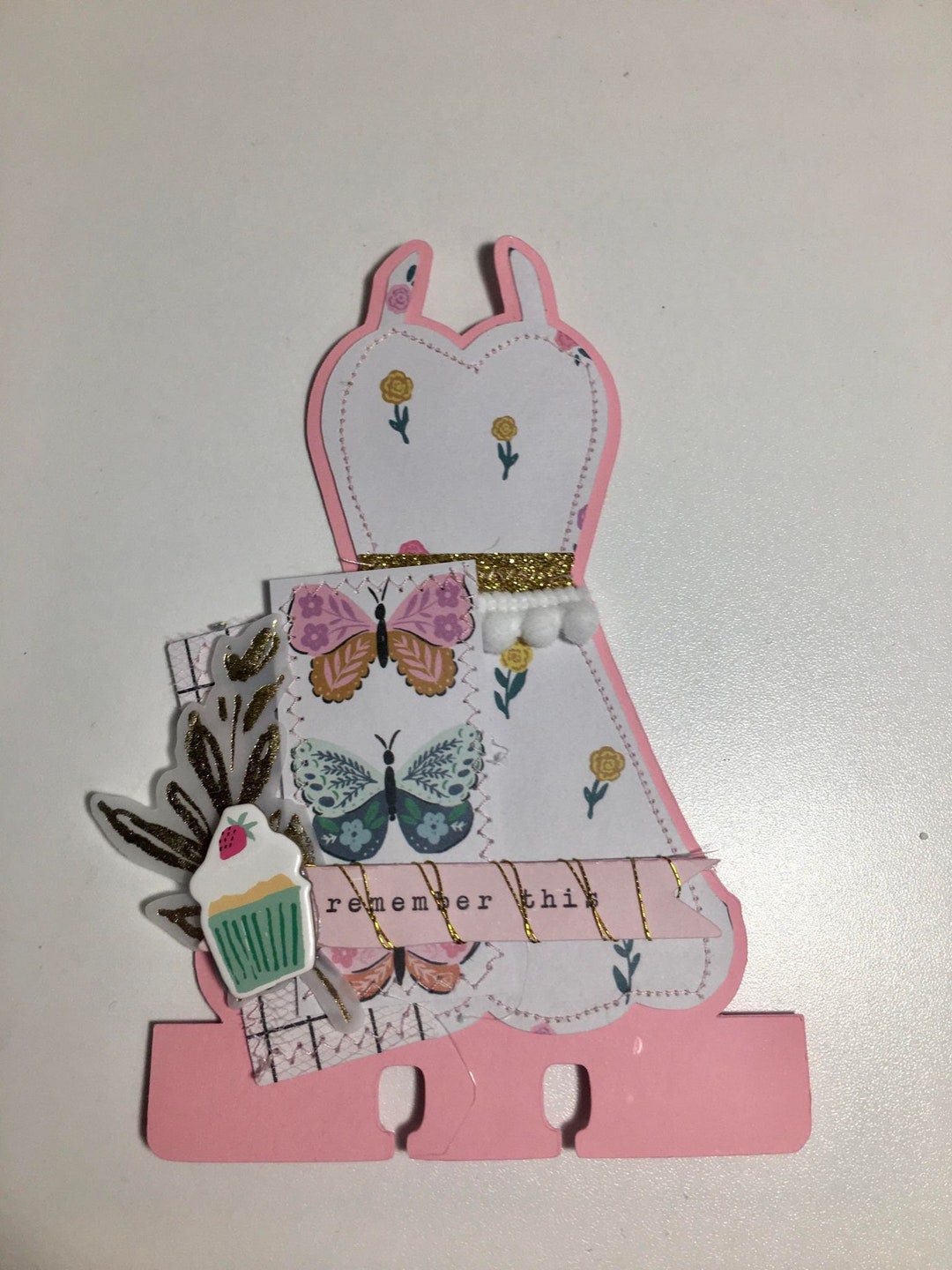 Dress Memory Dex Card, Digital, Cut File SVG, PNG - Etsy