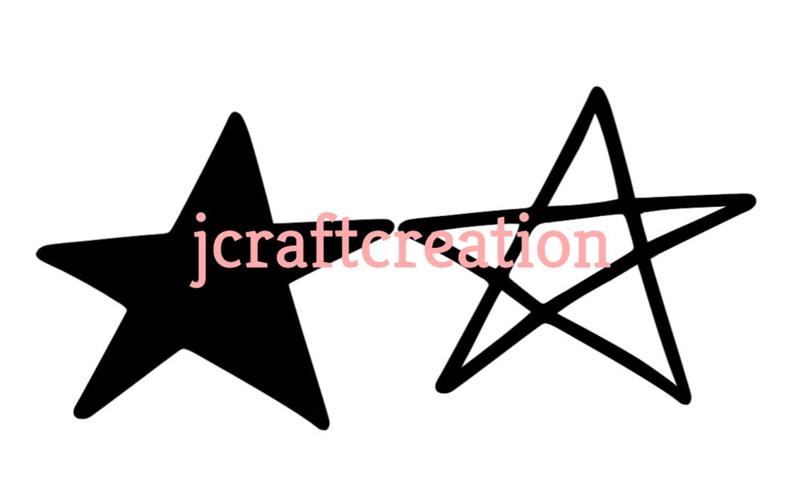 Star Background , Digital, Cut File SVG, PNG - Etsy