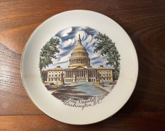 Washington Dc Plate - Etsy