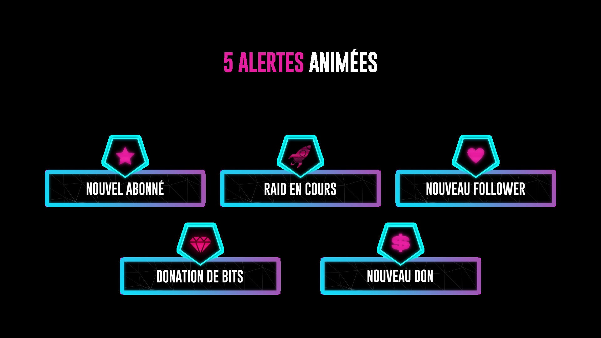 Stream Pack / Animated Stream Package / Overlays / Twitch Assets ...