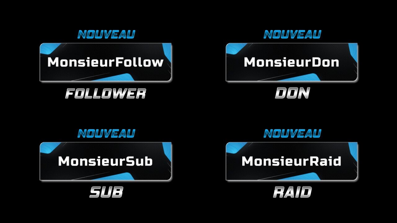 Stream Pack / Stream Package / Overlays / Twitch Assets "wavy" - Etsy