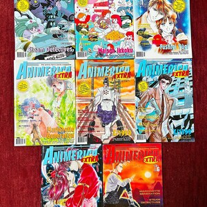 Animerica Manga Magazine 8 Issues Fushigi Yugi, Steam Detectives, Video ...