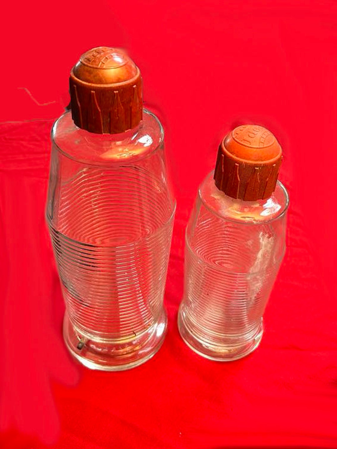 Waterman's Ideal Ink Bottles, Both Are Refill Canons C.1920-1930. the ...