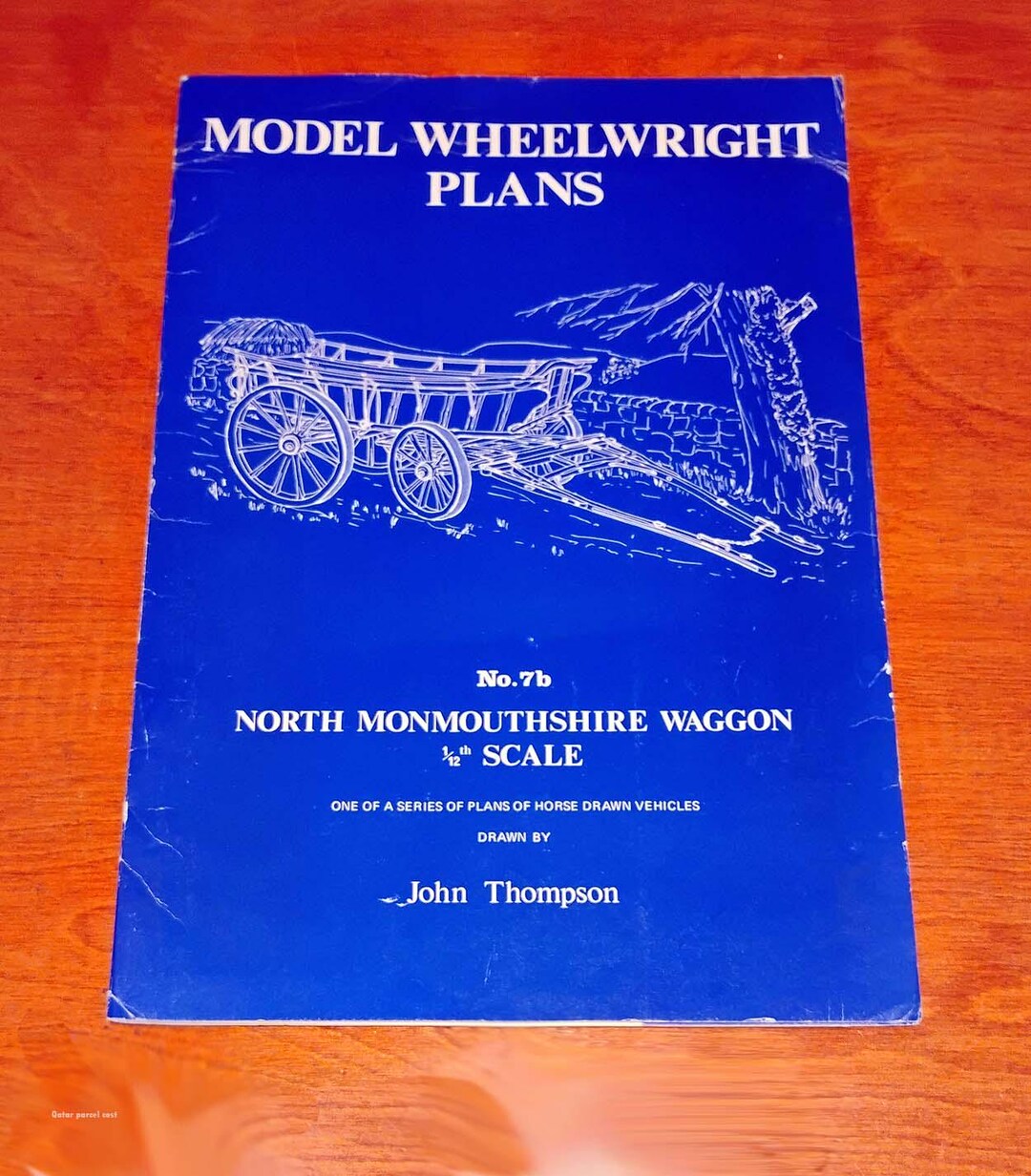 Scale Model Horse Drawn Carriage Plans / Model Wheelwright Plans by ...