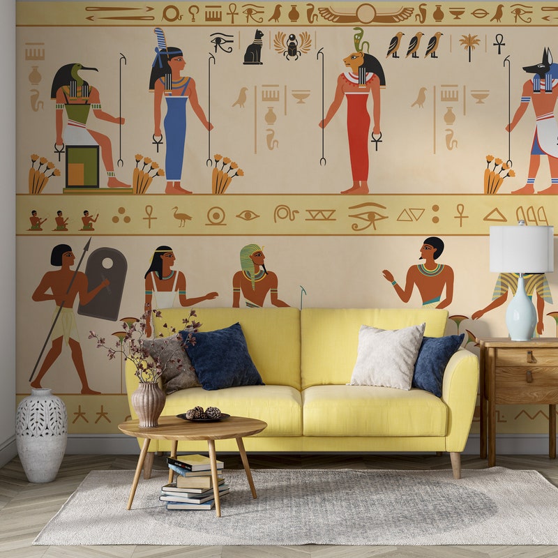 Egyptian Wall Decal - Etsy