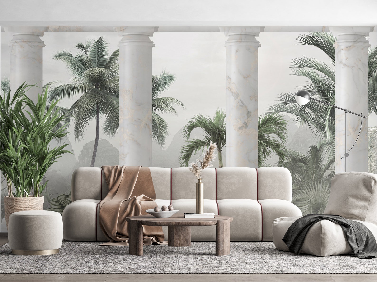 Ancient Greek Columns Wallpaper. Ancient Greek Forest Wallpaper. Ruins ...