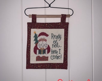 Santa Wall Hanging | Etsy