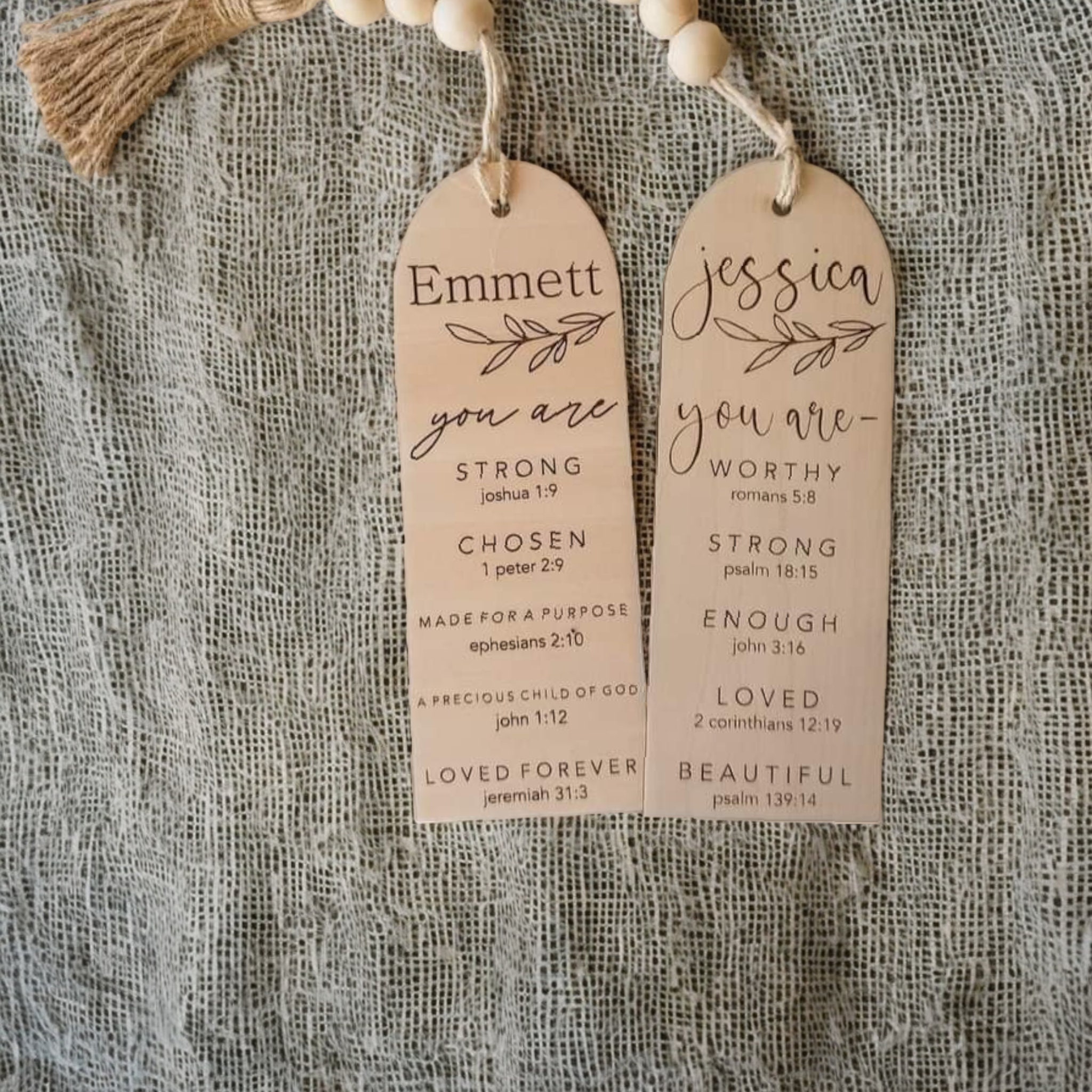 Personalized Christian Gifts for Women /wood Bookmark / Unique Gifts ...