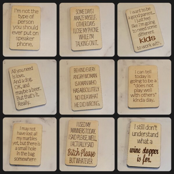 Funny Refrigerator Magnets - Etsy